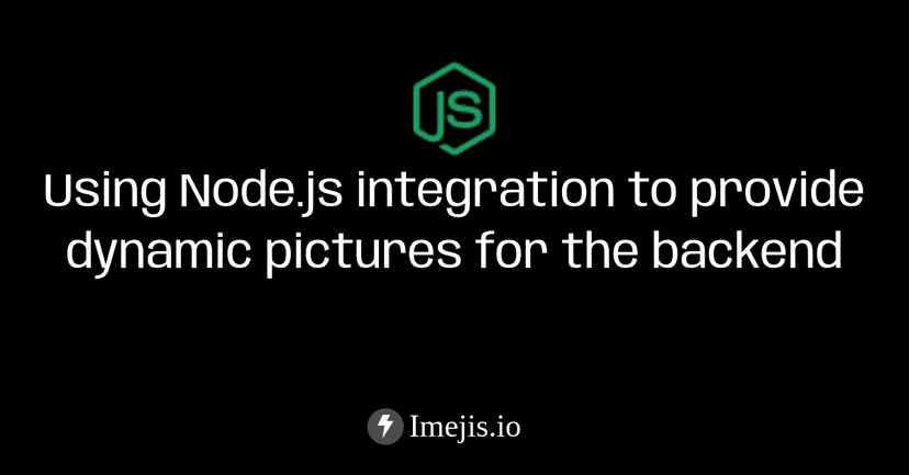 Imejis.io | Generate Images with API