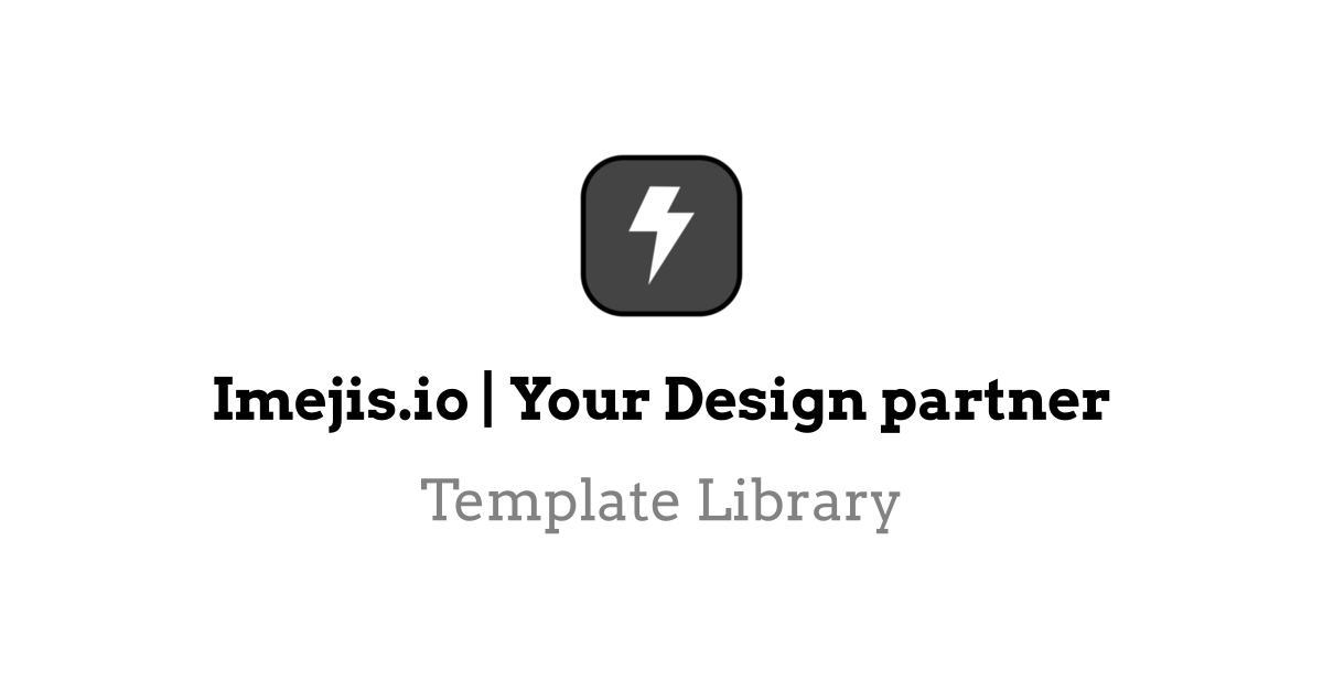 Pre made Design Templates - Imejis.io